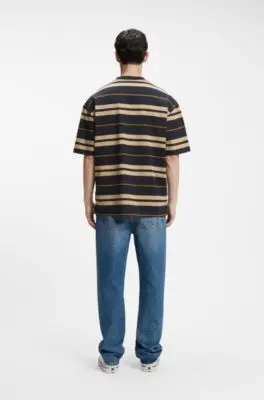 Hugo Loose-fit Striped T-shirt