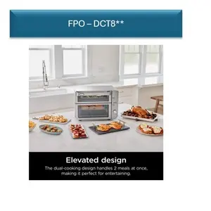 NINJA Double Oven Pro Smart Xl Countertop Oven & Air Fryer - Cyberspace