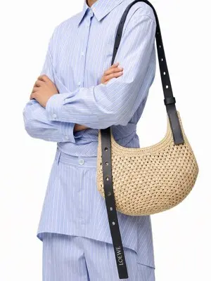 Loewe Punch Hole" Mini Hobo Bag