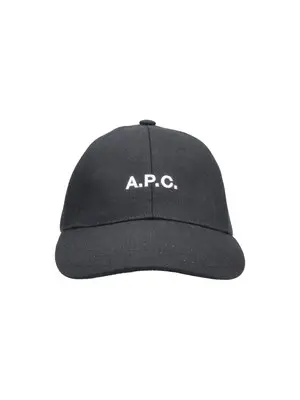 A.p.c. Logo Hats For Women