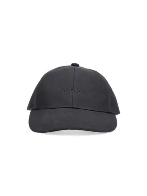 A.p.c. Charlie" Baseball Cap - Black