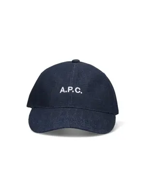 A.p.c. Charlie" Baseball Cap - Blue