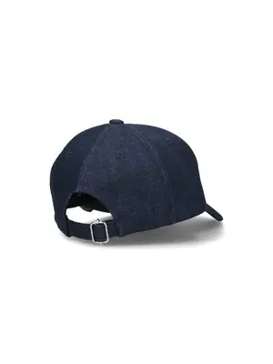 A.p.c. Charlie" Baseball Cap - Blue