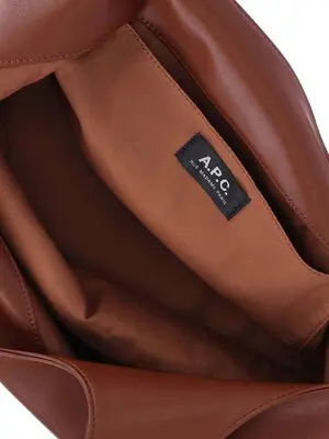 A.p.c. Ninon Tote Bag - Brown