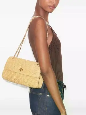 Tory Burch Raffia Shoulder Bags