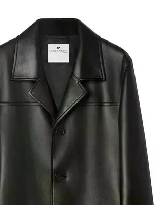 COURREGES Leather Coat
