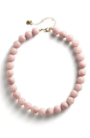 Baublebar Jane Beaded Necklace Blush