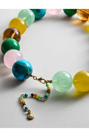 Baublebar Jane Beaded Necklace - Drk Multi