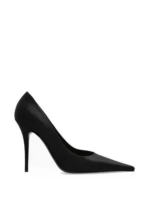 Amina Muaddi Barbara Satin Pumps