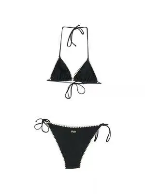 MC2 SAINT BARTH Crochet Trim Triangle Bikini