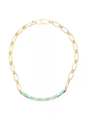 AURÉLIE BIDERMANN Tone Enamel Detail Necklace