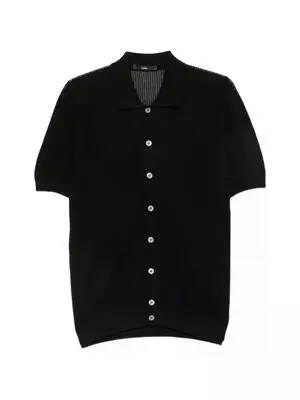 SAPIO Mesh Knit Shirt - Black