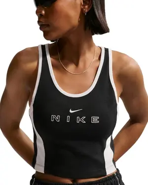 Nike Graphic Tank Top - Black/chalk