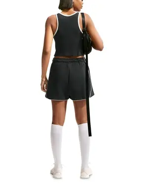 Nike Loose Mid Rise Fleece Shorts