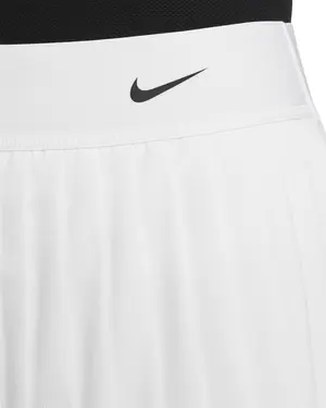 Nike Victory Dri-fit High-waisted Tennis Skort - White/black
