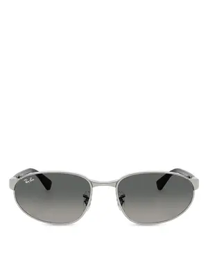 Ray-ban Oval Sunglasses - Silver