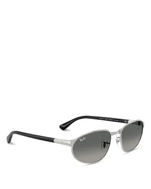 Ray-ban Oval Sunglasses - Silver