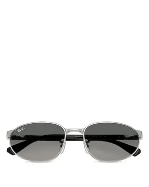 Ray-ban Oval Sunglasses - Silver