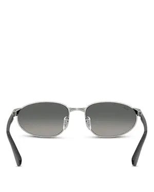 Ray-ban Oval Sunglasses - Silver