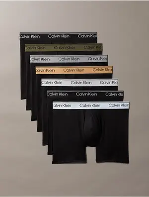 Calvin Klein Microfiber Stretch 7-pack Boxer Brief - Black Multi