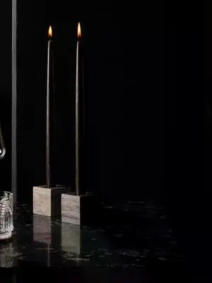 101 COPENHAGEN Cube Sculpted Candle Holder