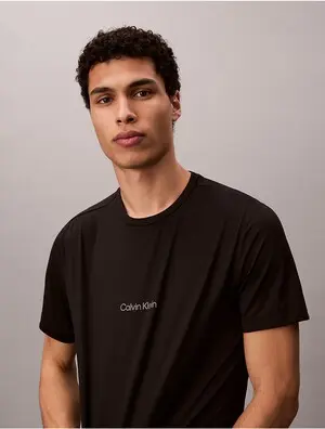 Calvin Klein Sport Mesh T-shirt - Black