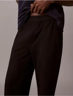 Calvin Klein Pique Sleep Pants - Black