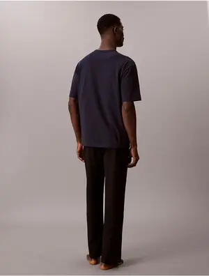 Calvin Klein Pique Sleep Pants - Black