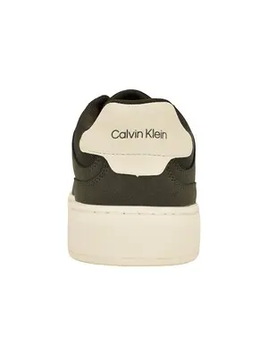 Calvin Klein Walcott Sneaker With Monogram Logo - Brown