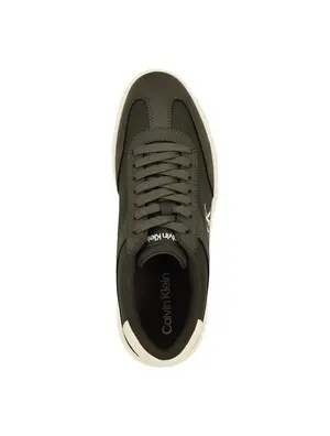 Calvin Klein Walcott Sneaker With Monogram Logo - Brown