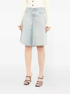 Our Legacy Raw-edge Wide-leg Shorts