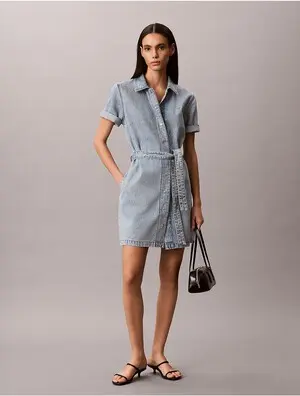Calvin Klein Denim Day Dresses For Women