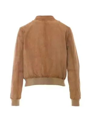 BULLY Suede Bomber Jacket