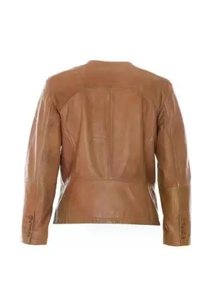 BULLY Leather Jacket - Brown