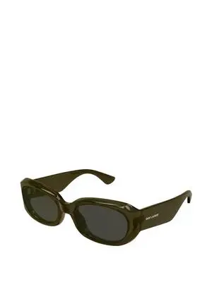 Saint Laurent Oval Frame Sunglasses