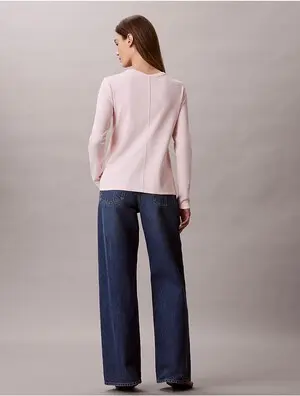 Calvin Klein Ribbed Slim Fit Cardigan