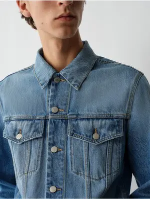 Calvin Klein Travis Denim Jacket - Light Blue