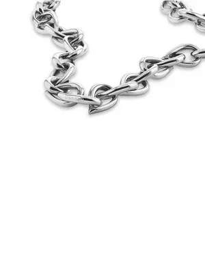 Calvin Klein Sculptural Link Necklace - Silver