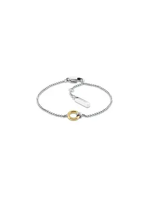 Calvin Klein Ring Charm Bracelet - Two Tone