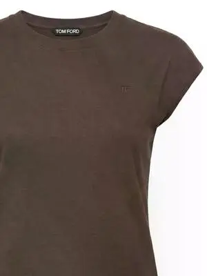 TOM FORD Logo Embroidered T-shirt