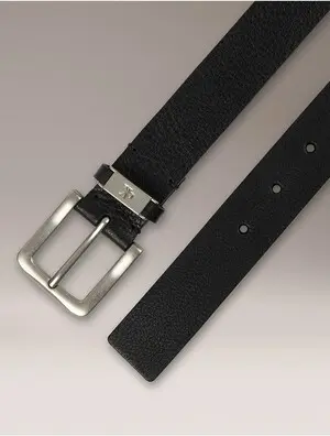 Calvin Klein Leather Harness Buckle Belt