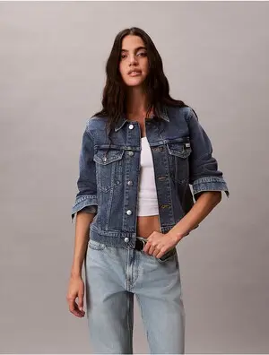 Calvin Klein Fitted Jackets For Women