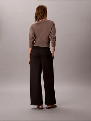 Calvin Klein Ponte Wide Leg Pants