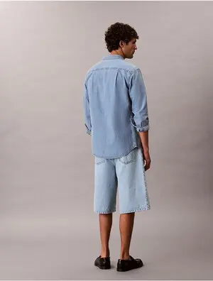Calvin Klein 90s Loose Fit Denim Shorts