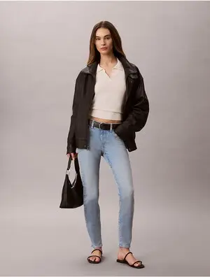 Calvin Klein Mid Rise Skinny Jeans