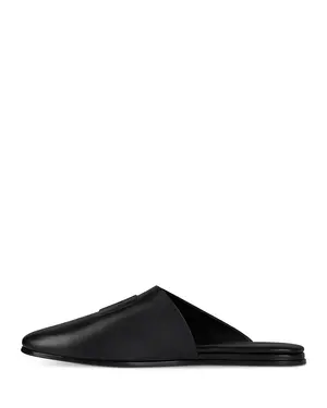 Givenchy Padded Leather Mules - Black