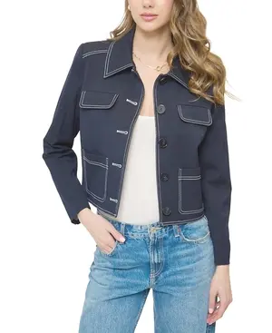 Central Park West Franki Topstitch Lady Jacket