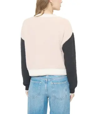 Central Park West Colin Cropped Terry Cardigan