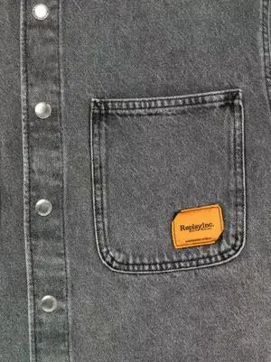 REPLAY Frayed-edge Shirt