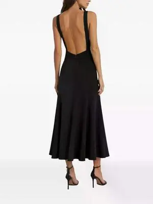 Rabanne Halterneck Cut-out Midi Dress